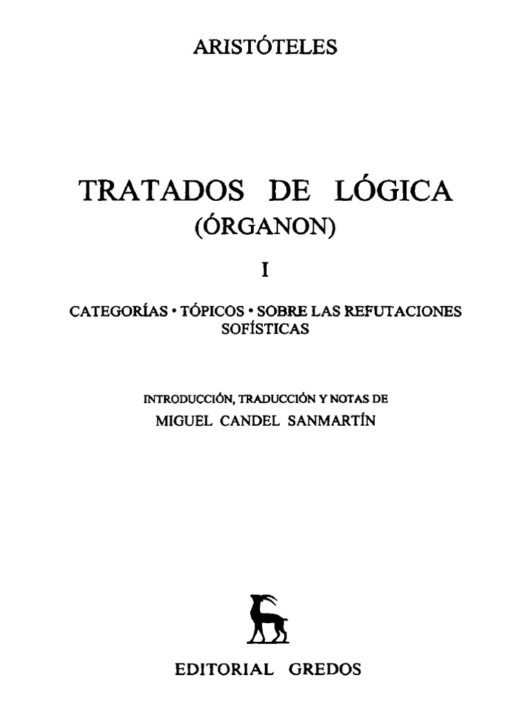 Refutaciones Sofísticas en Aristóteles | PDF | Lógica
