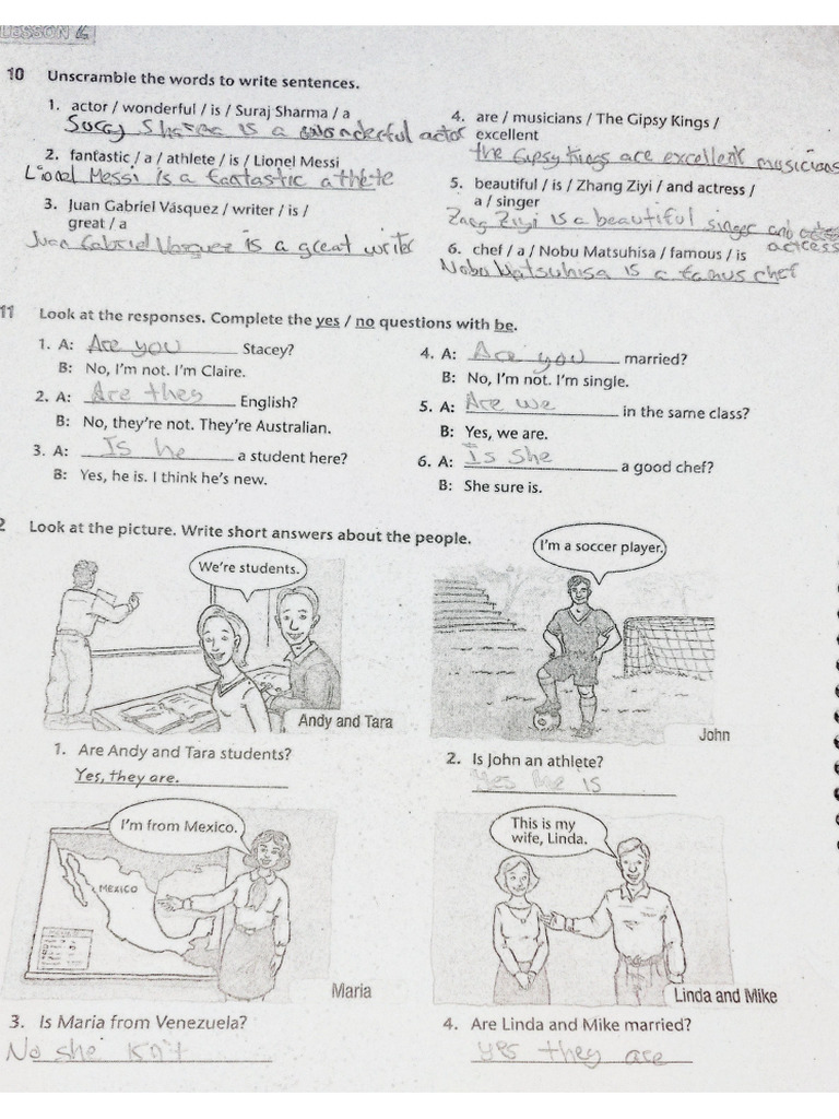 Unit 1 Lesson 2 | PDF