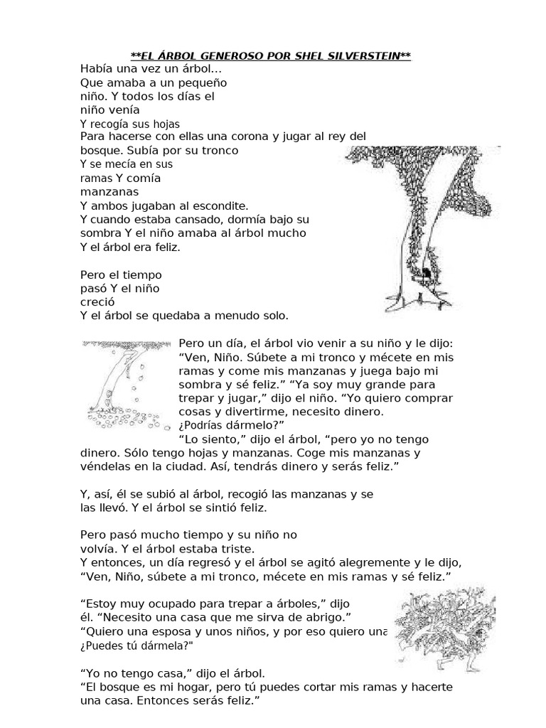 El amor del árbol generoso | PDF