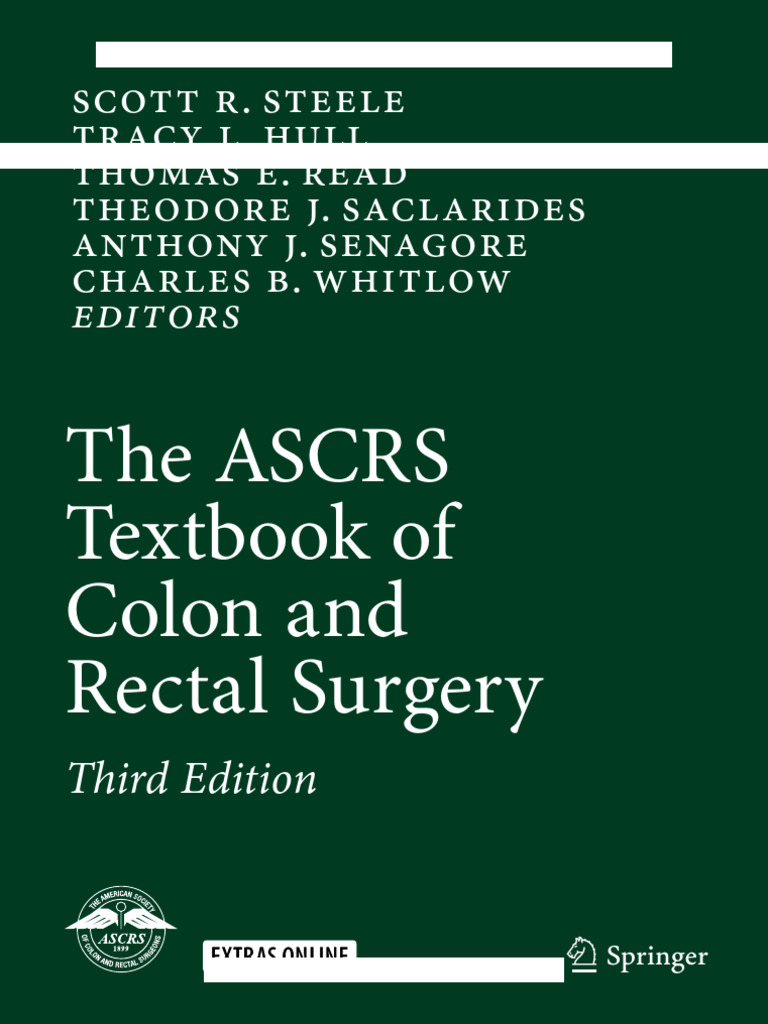 ASCRS Textbook of Colon Surgery, 3rd Ed. | PDF | Colorectal Cancer | Books