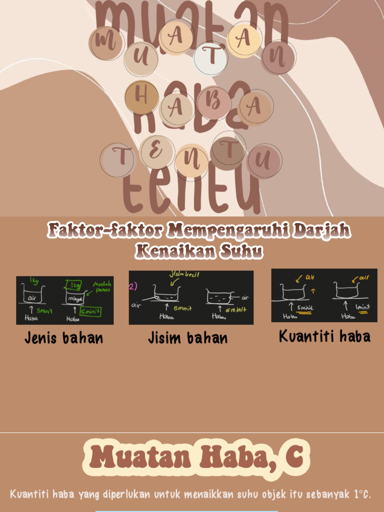 Muatan Haba Tentu | PDF