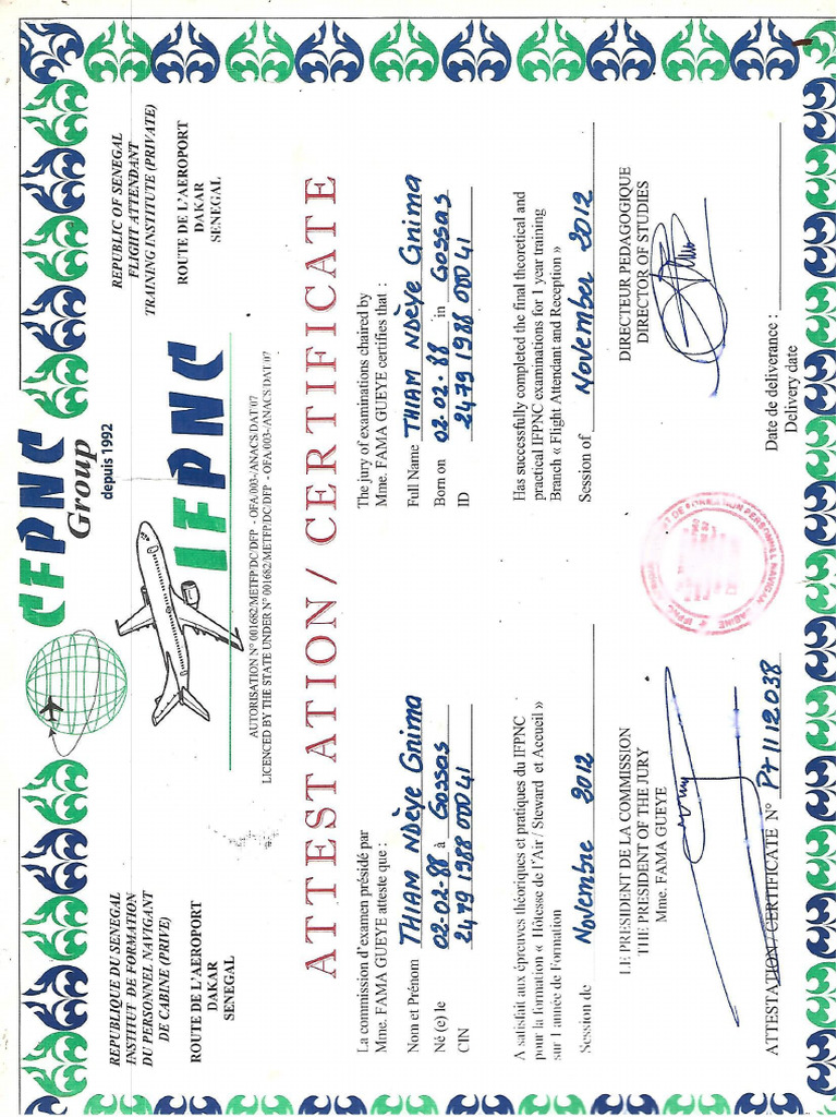 Attestation | PDF