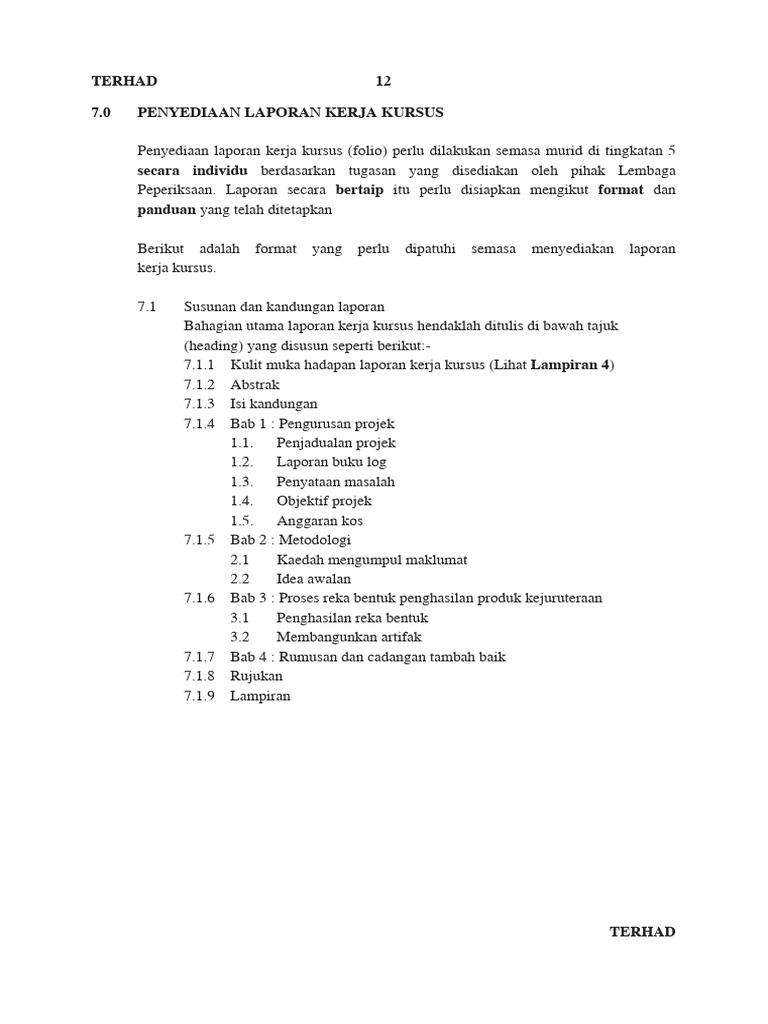Format Penulisan | PDF