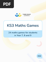 12 Maths Club Games Activities | PDF | Polygon | Mathematics