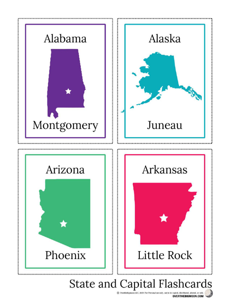 State Capitals | PDF