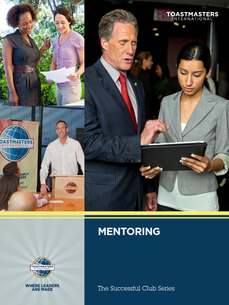 Toastmasters Mentoring Program Guide | PDF | Mentorship | Microsoft ...