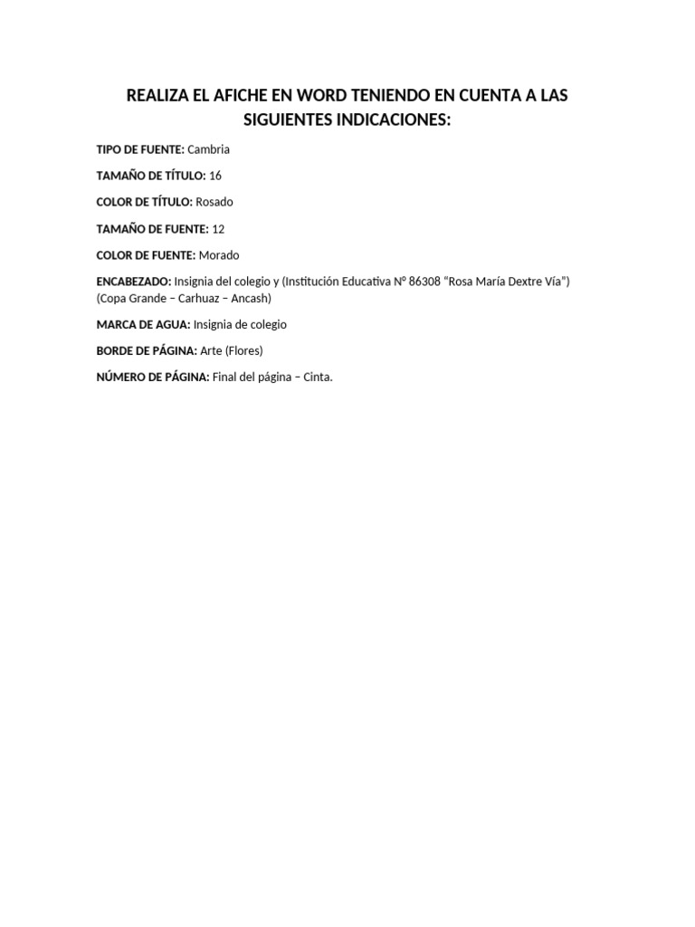 Practica en Word 2024 | PDF