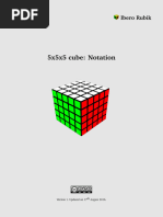 Rubik's Cube Move Notation Guide | PDF | Cartesian Coordinate System ...