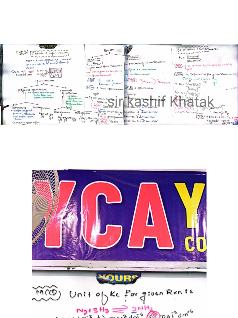 Chapter 7 Chemical Equilibrium | PDF