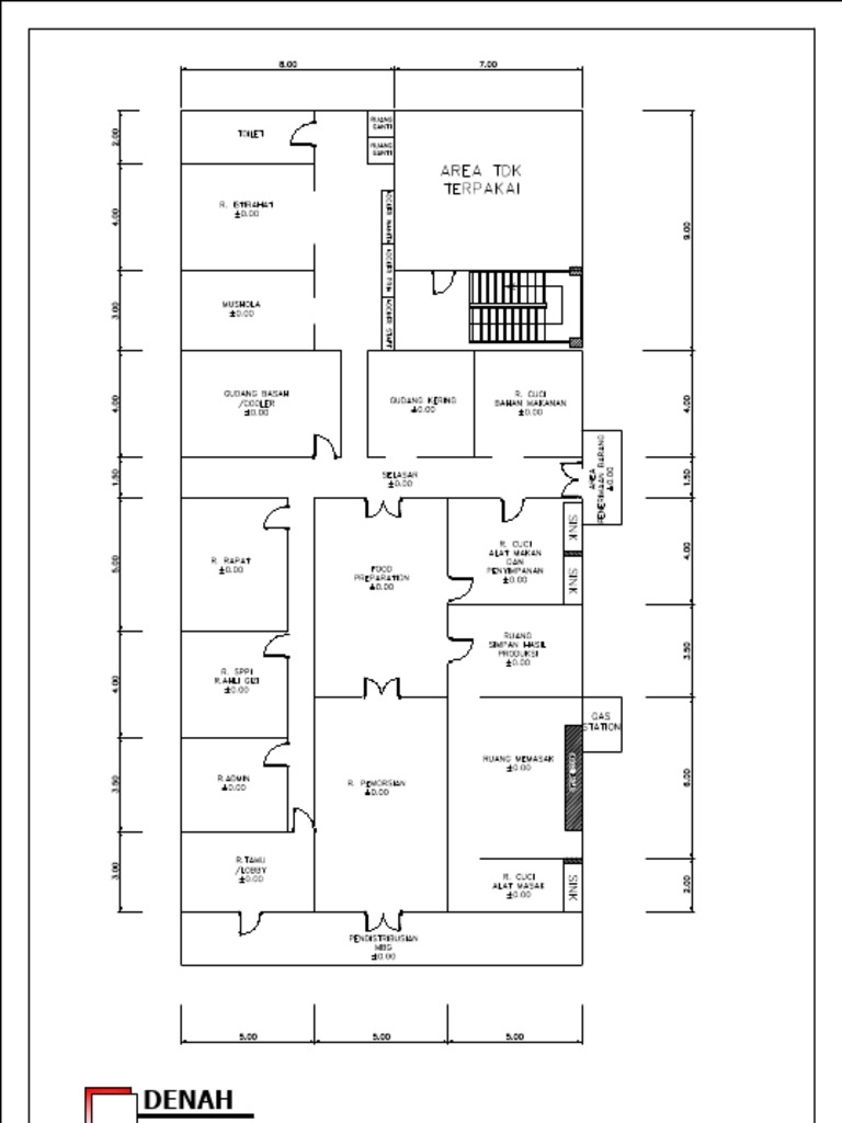 GBR Denah-Sukabumi Rev 1 | PDF