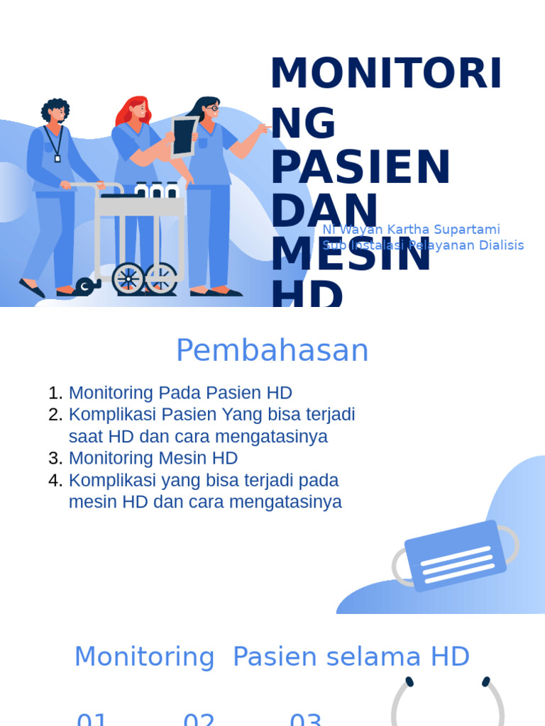 Monitoring Pasien dan Mesin Hemodialisis | PDF