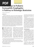 Six-Food Elimination Diet Overview | PDF | Gastroenterology | Esophagus
