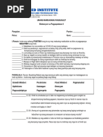 2nd Periodical Exam in Esp 10 | PDF