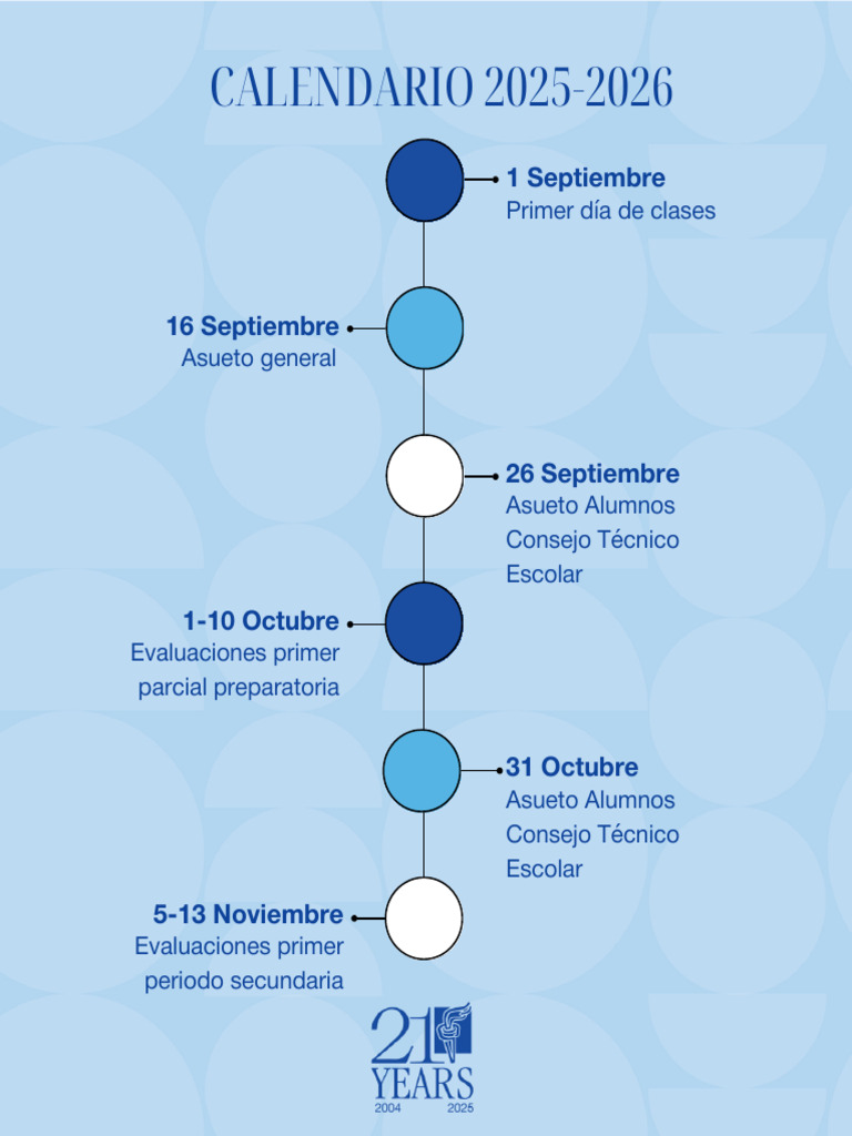 Calendario Escolar IP 2025-2026 | PDF