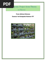 Non Conventional Farming System | PDF | Agriculture | Hydroponics