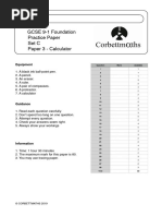 CorbettMaths Scatter Graph Exercises | PDF | Scatter Plot