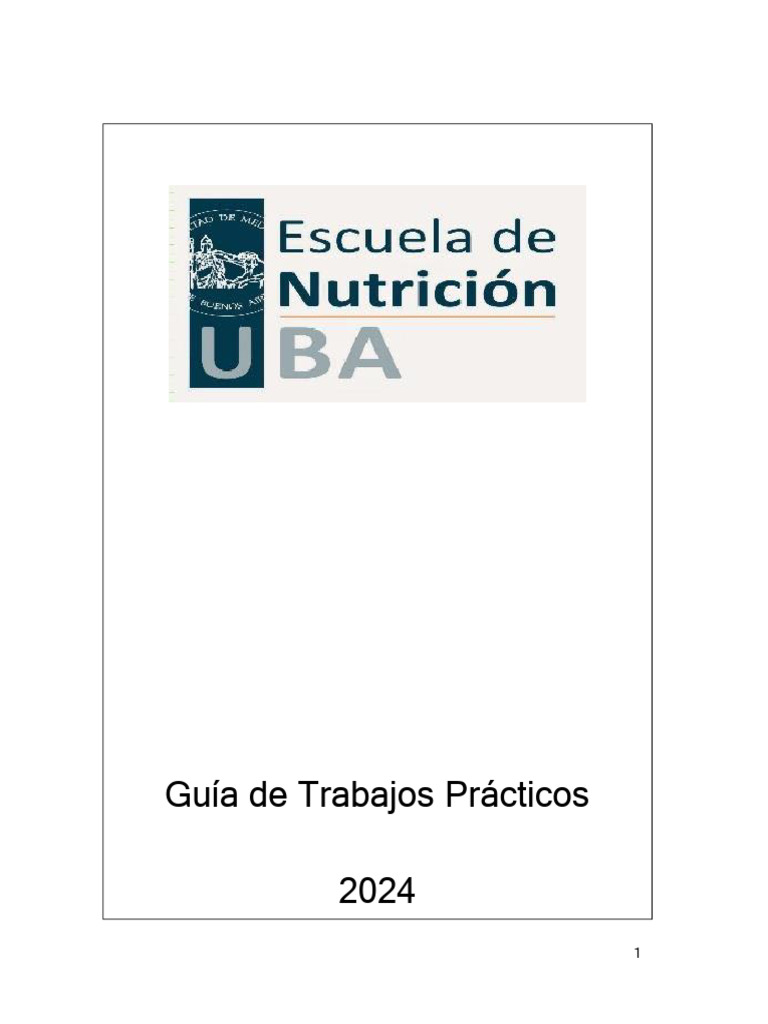 guia-tp-uba-2024-1 | PDF | Cocinando | Densidad
