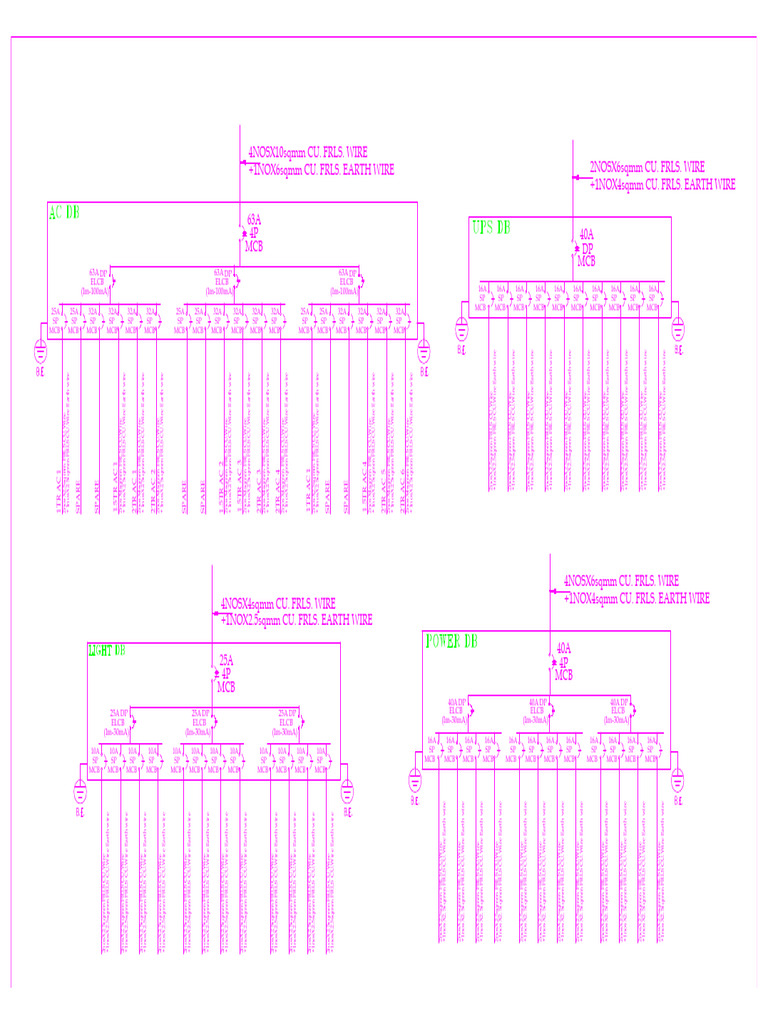 DBS Line Diagram-Model | PDF