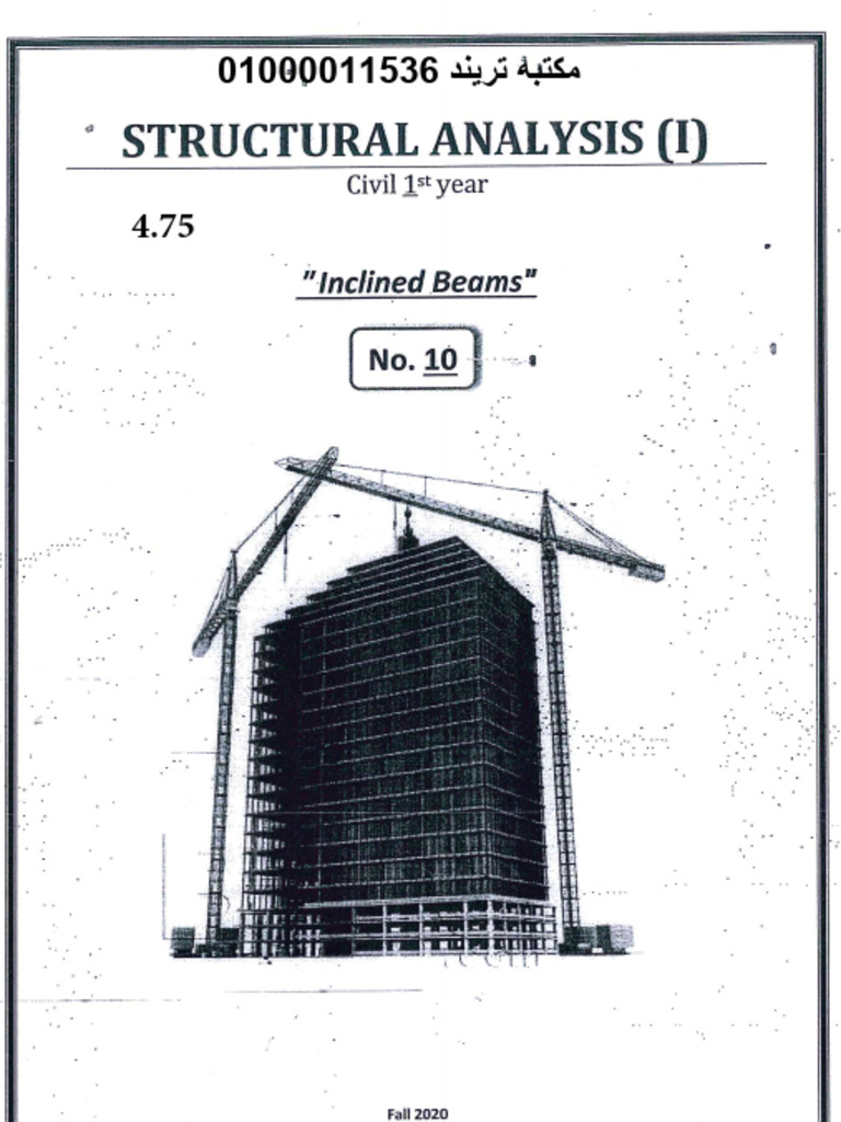 10 - Inclined Beams | PDF