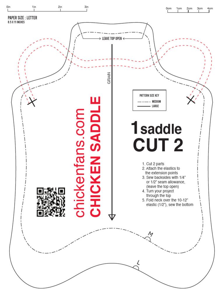 Free Chicken Saddle Pattern PDF | PDF