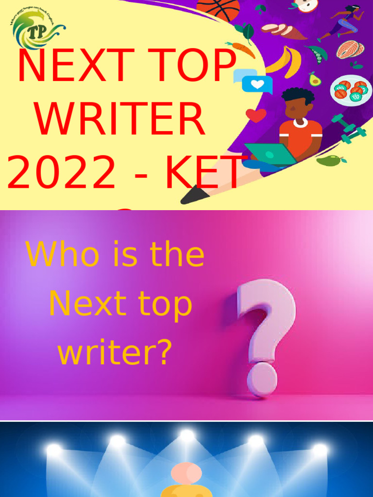 Next Top Writer 2022 - Ket 2 | PDF