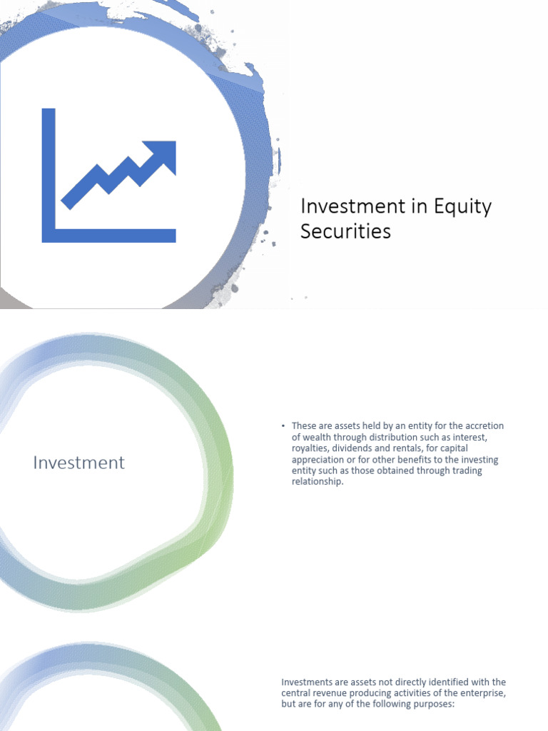 Understanding Equity Securities Investments | PDF | Dividend | Stocks