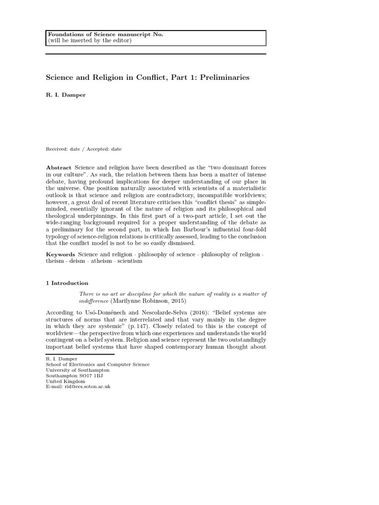 Damper | PDF | Falsifiability | Scientific Method