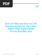 Cisco DNA Software Subscription Matrix | PDF | Cisco Systems | Computer ...