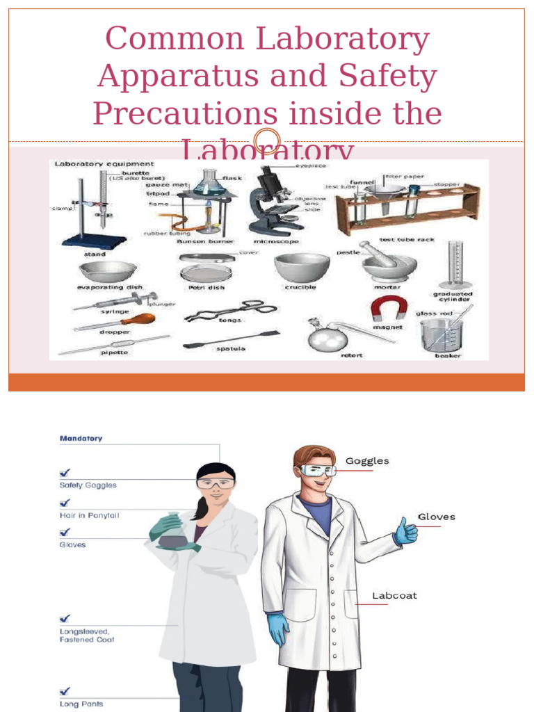 Laboratory Safety and Equipment Guide | PDF