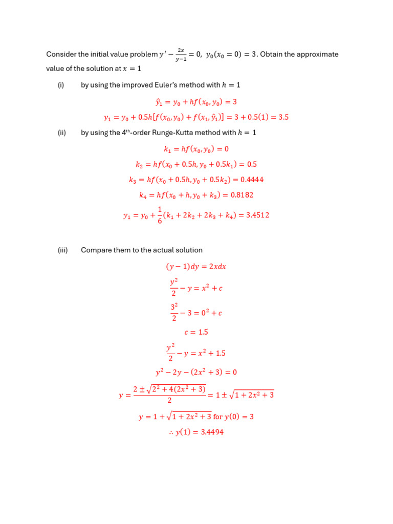 Tutorial5 Solutions | PDF