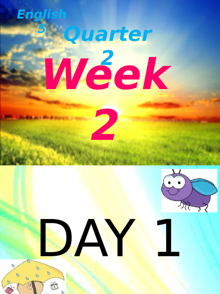 English 5 Quarter 2 Week 2 Overview | PDF | Atmosphere | Jupiter