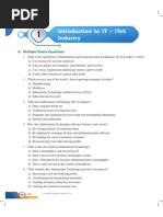 Class IX IT - CH-1 Introduction To IT and ITeS Industry | PDF ...