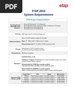 Etap 2024 Software Requirements | PDF | Random Access Memory ...