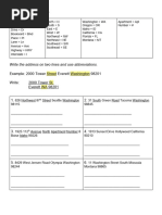 Common Address Abbreviations List | PDF