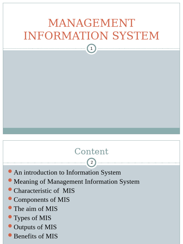 Understanding Management Information Systems | PDF | Management ...