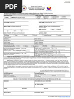 Philippine Passport Application Form | PDF