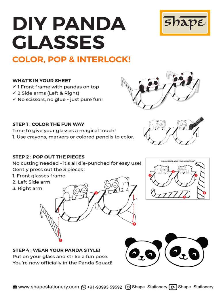 Panda Assembly Instructions | PDF