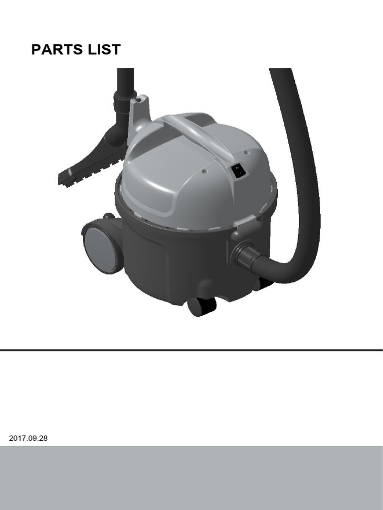 Nilfisk Thor Parts and Accessories List | PDF | Automotive Industry ...