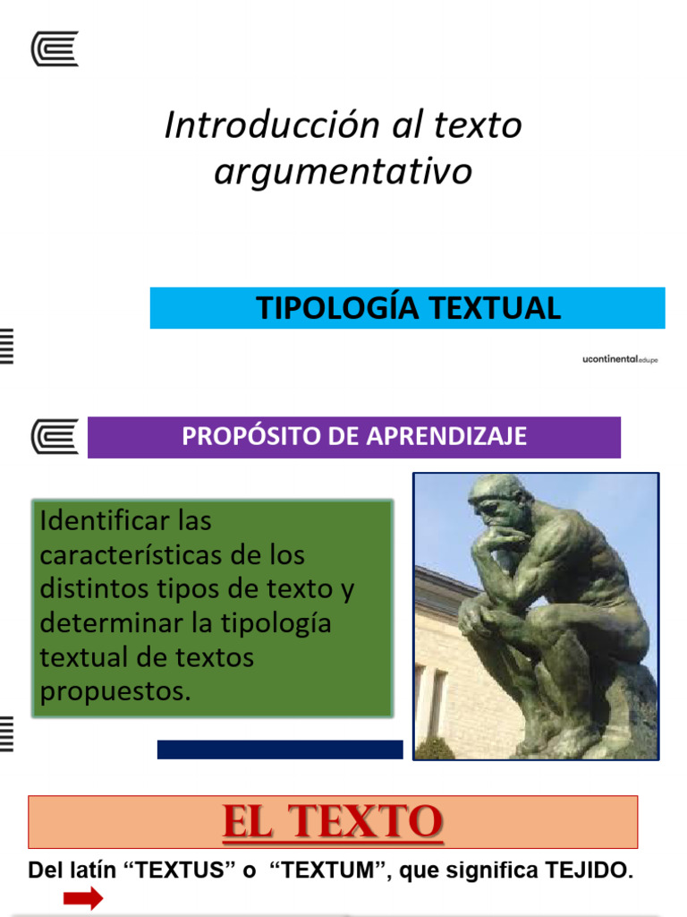 Tipología Textual: Características y Clases | PDF | Educación en artes ...