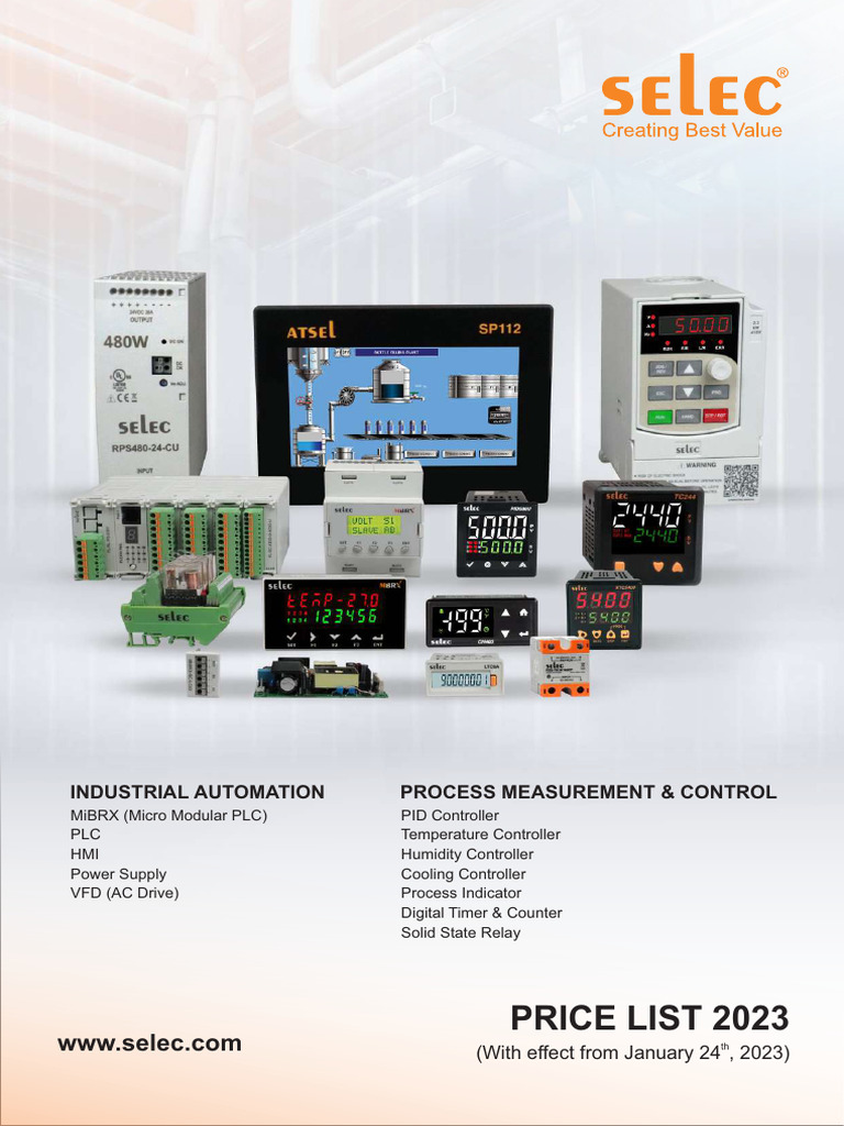 2023 Industrial Automation Price List | PDF | Programmable Logic ...