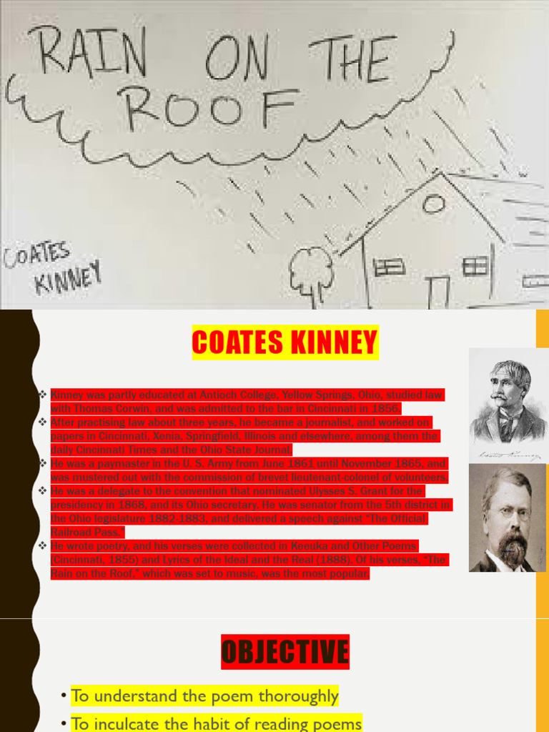 The Rain On The Roof | PDF | Poetry