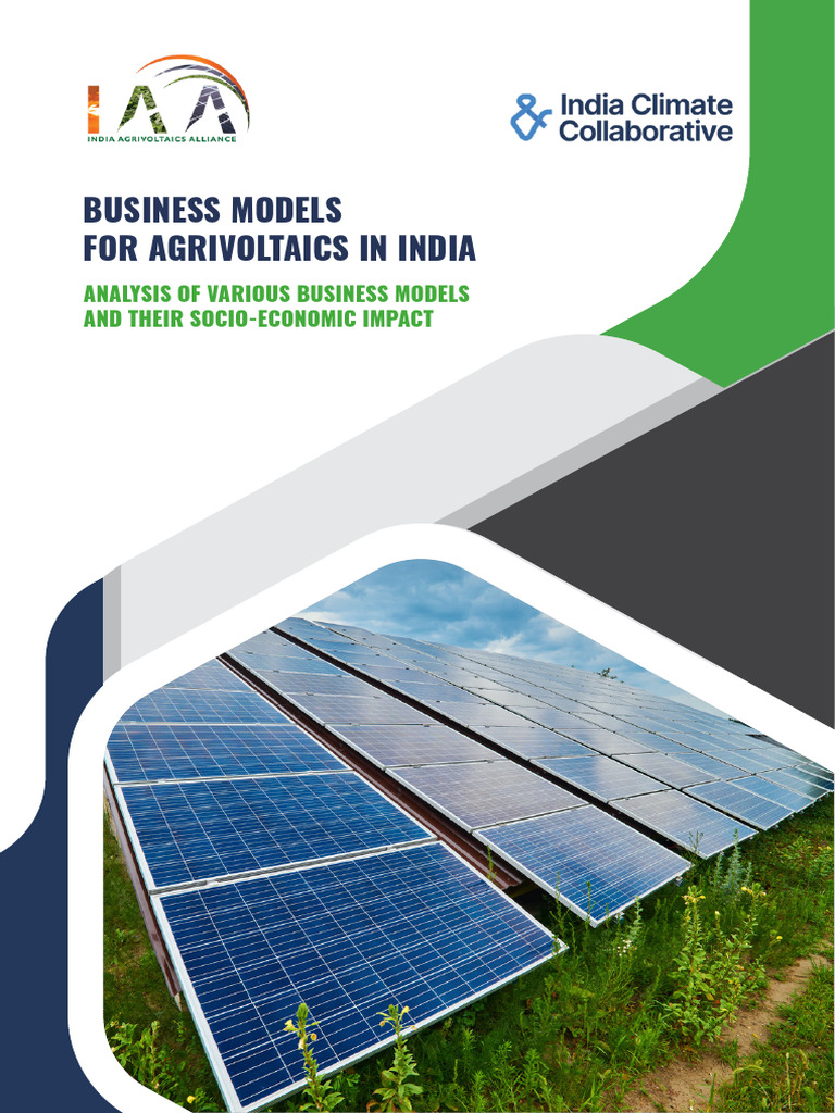Business Models For Agrivoltaics - Webversion | PDF | Solar Power ...