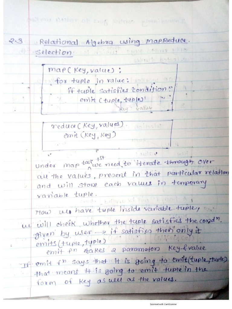 Selection - Projection - Compressed | PDF
