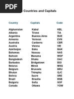 Bloomberg Country Codes | PDF | Business