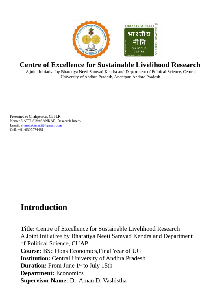 Andhra Pradesh Natti Sivasankar | PDF | Economies