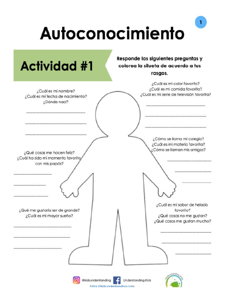 Act. 1 Autoconocimiento | PDF