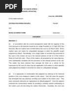 aPPLICATION FOR DEFAULT JUDGMENT | PDF