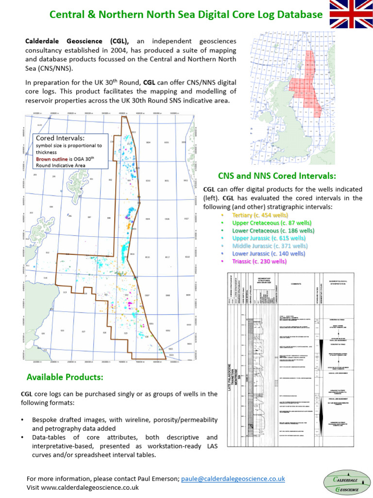 CNS/NNS Digital Core Log Overview | PDF | Earth Sciences | Geology