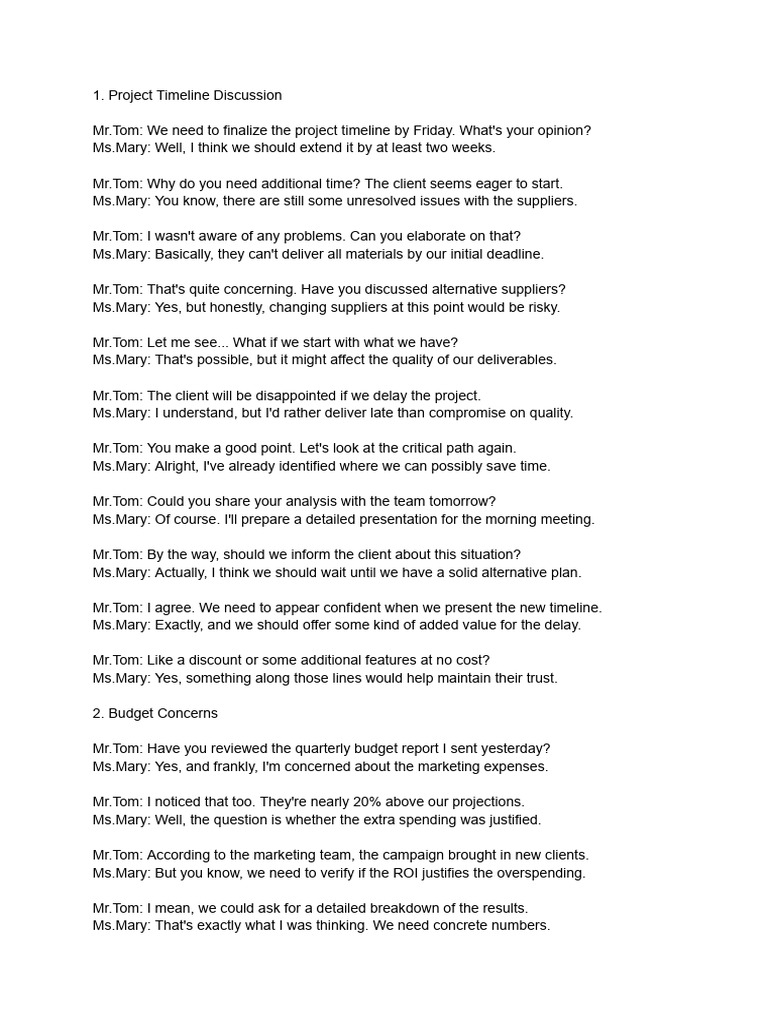 BEL106.Speak Fluently in Real Business Scenarios - Business Discussion ...