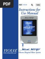 Nova Biomedical Nova Statstrip Xpress Glucose Meter Manual Original 1 ...